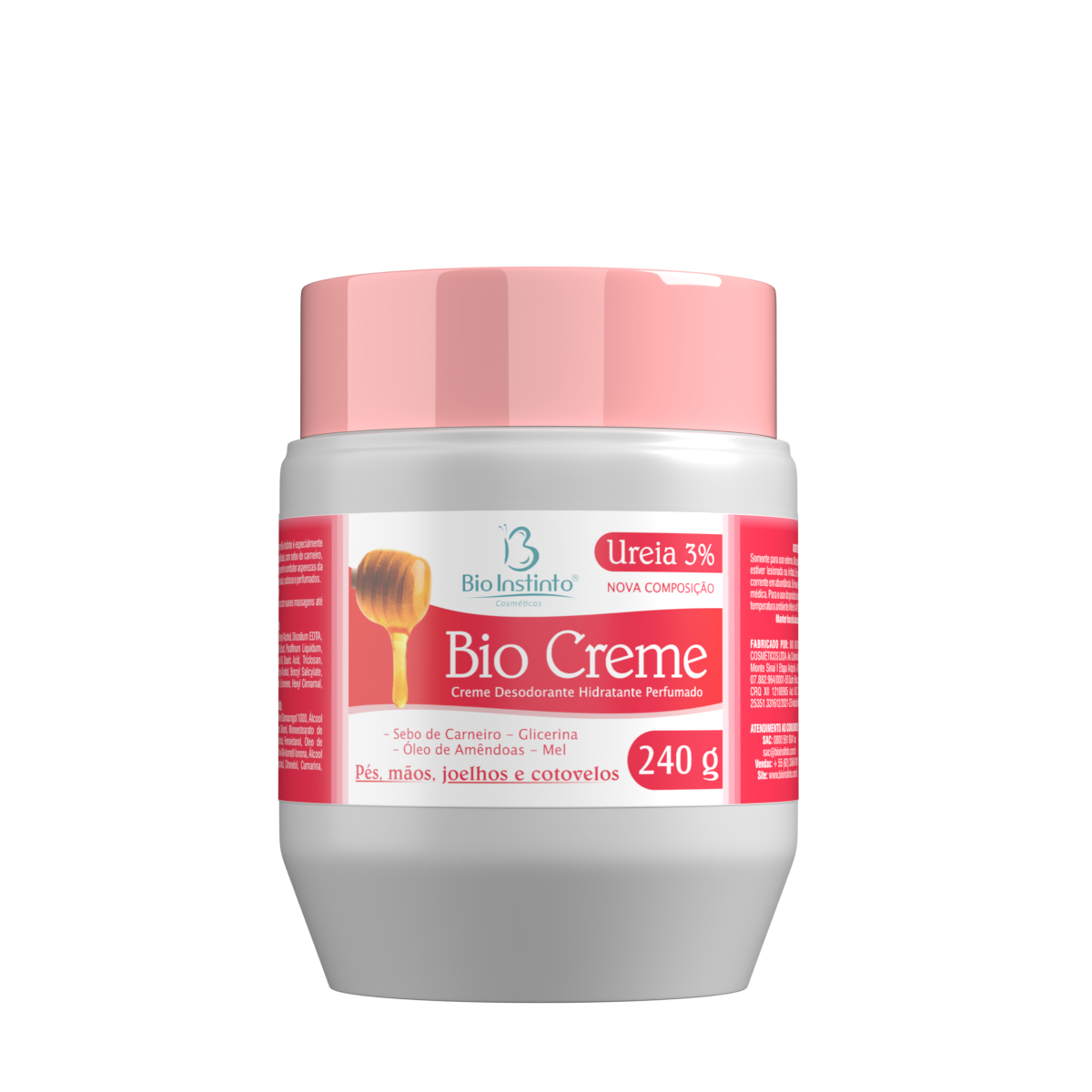 CREME DES HIDRA PERFUMADO BIO CREME 240G BIO INSTINTO– Bio Cosméticos ...
