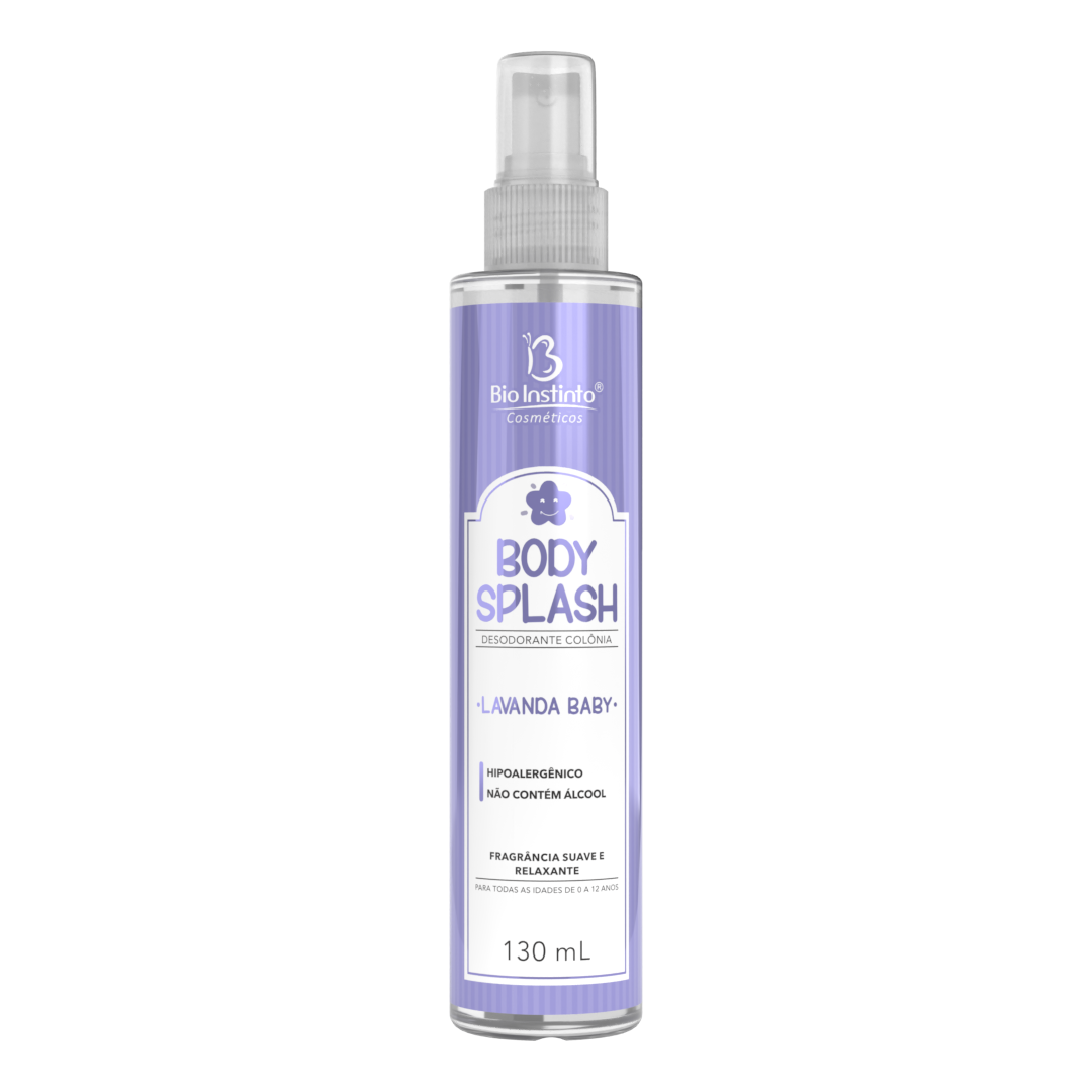 BODY SPLASH LAVANDA BABY 130 ML BIO INSTINTO– Bio Cosméticos Distribuidora