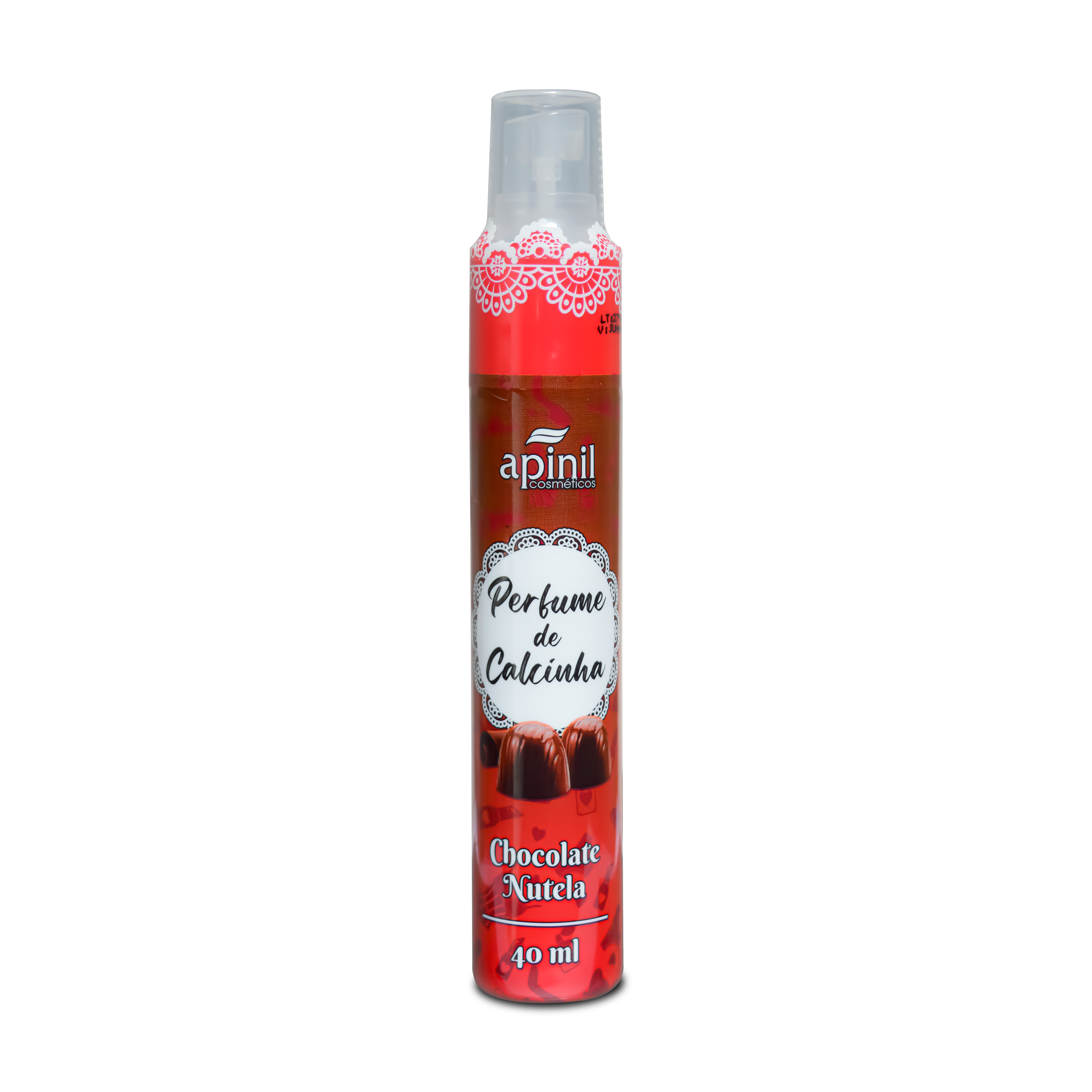 PERFUME DE CALCINHA CHOCOLATE NUTELA 40ML APINIL– Bio Cosméticos ...