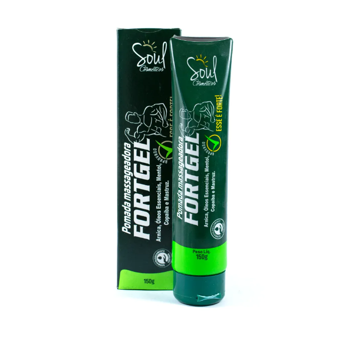 POMADA MASSAGEADORA FORTGEL 150G SOUL– Bio Cosméticos Distribuidora