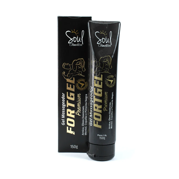 POMADA MASSAGEADORA FORTGEL PREMIUM 150G SOUL– Bio Cosméticos Distribuidora
