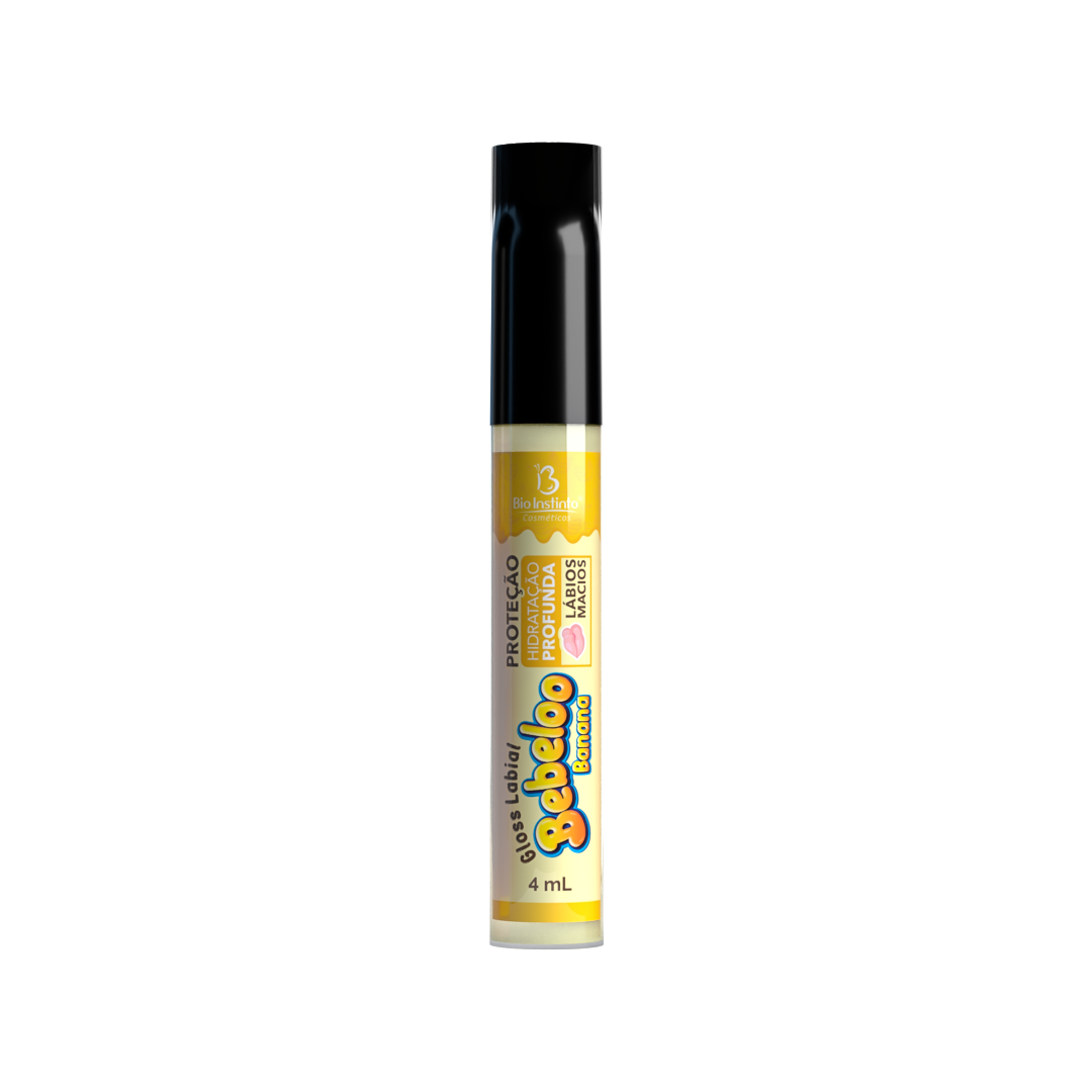 GLOSS LABIAL BEBELOO BANANA BIO INSTINTO – Bio Cosméticos Distribuidora