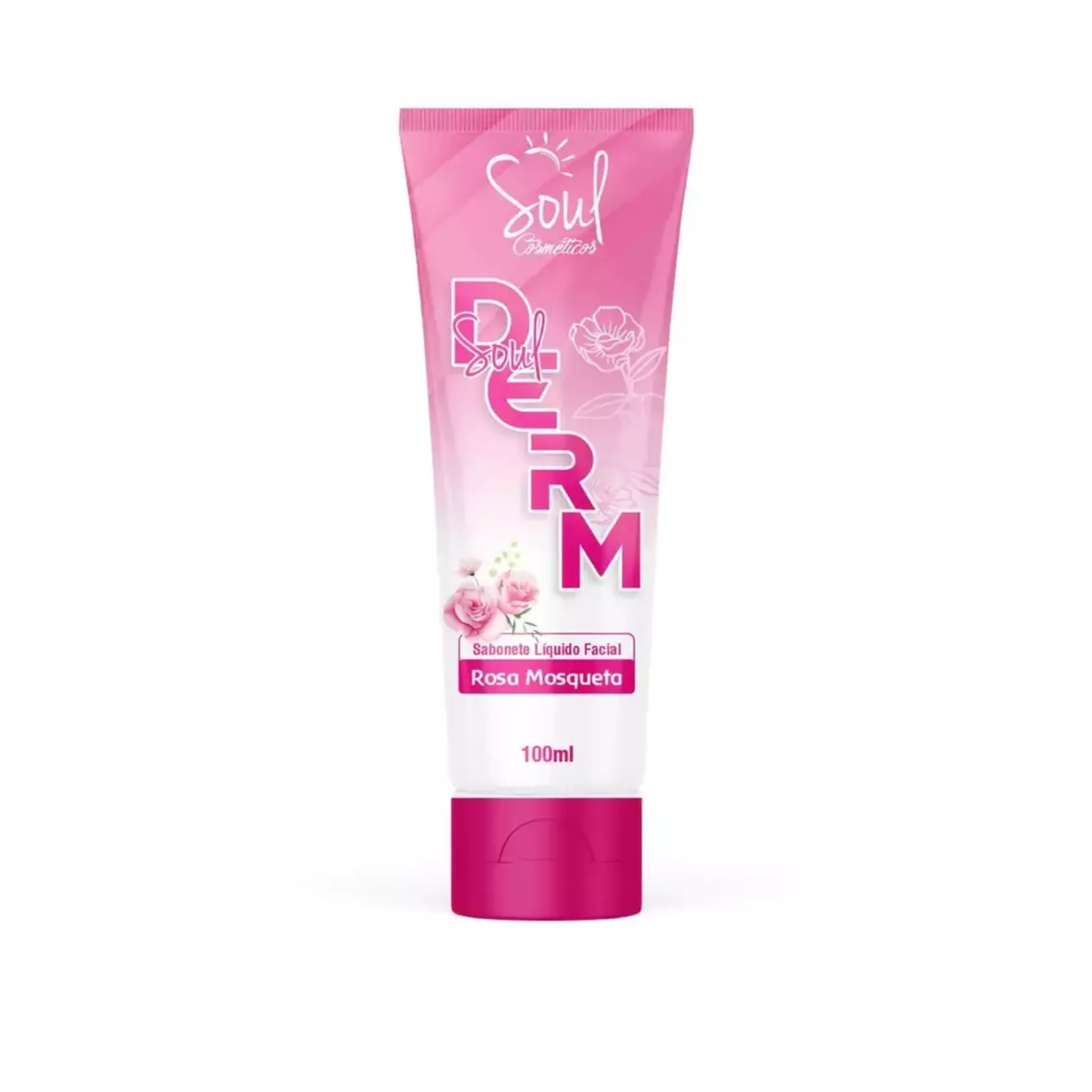 SABONETE LIQUIDO FACIAL ROSA MOSQUETA 100ML SOUL– Bio Cosméticos ...