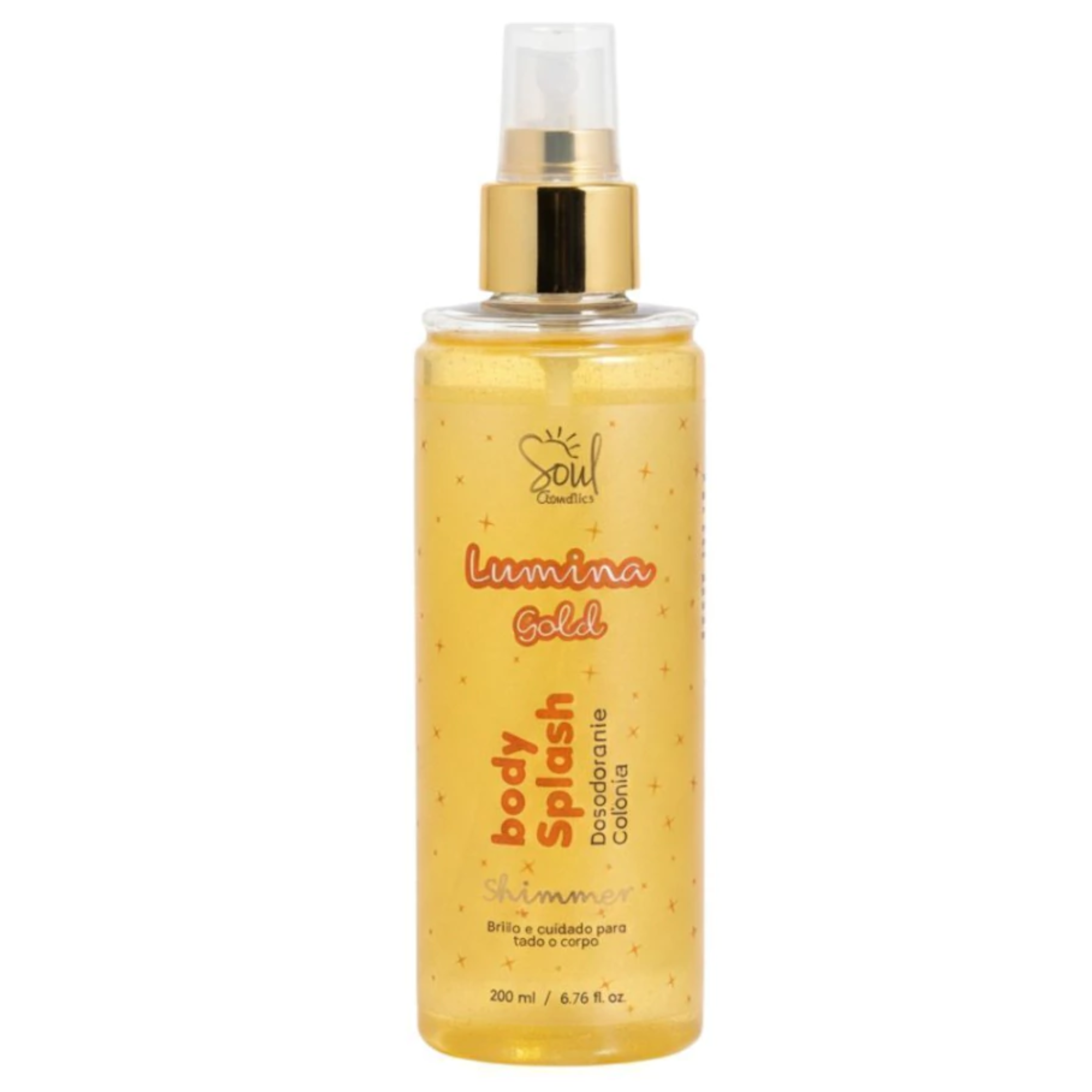 BODY SPLASH LUMINA GOLD 200ML SOUL– Bio Cosméticos Distribuidora