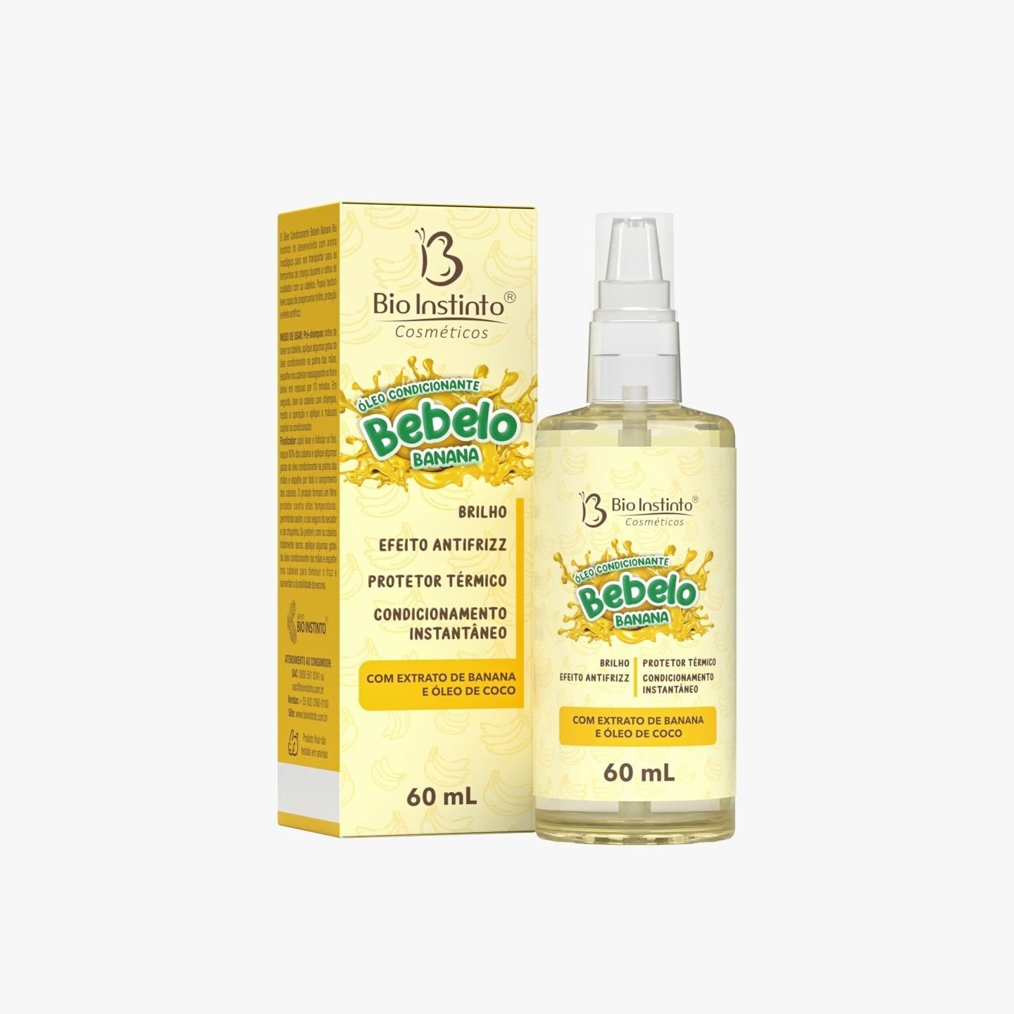 OLEO CONDICIONANTE BEBELO BANANA 60 ML BIO INSTINTO– Bio Cosméticos ...