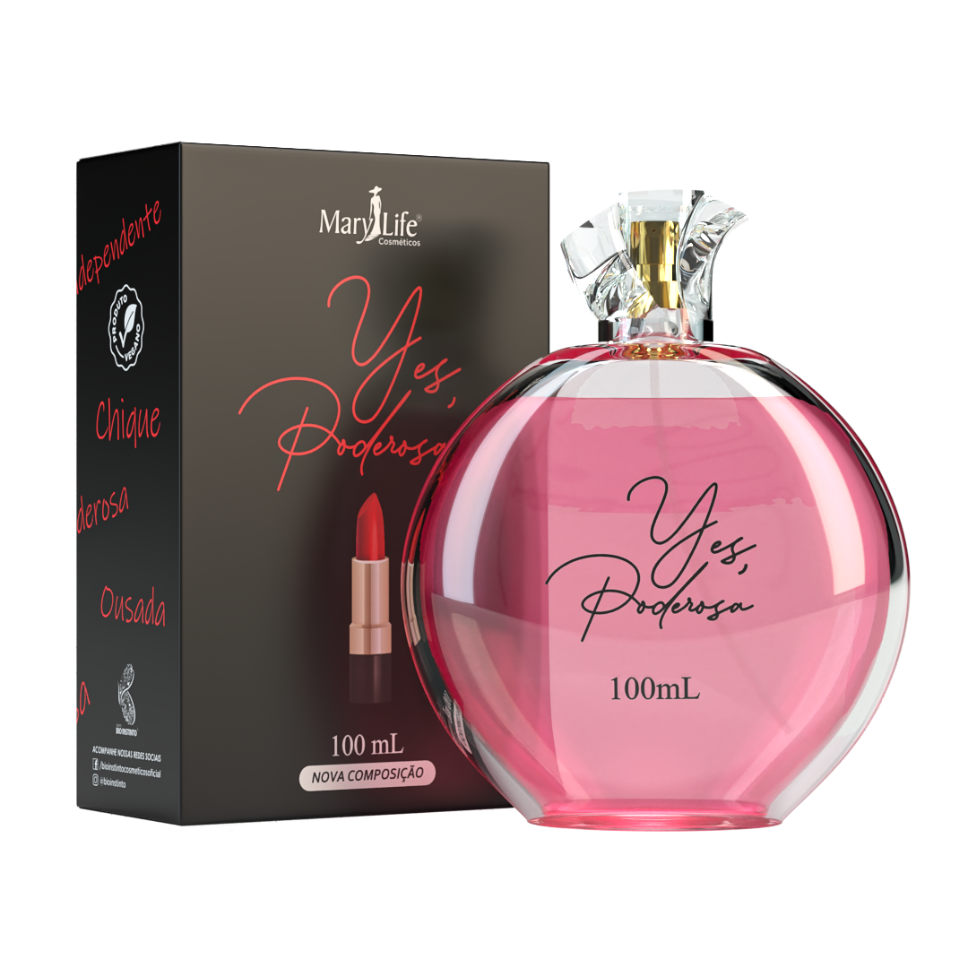 DEO COL. DES. YES PODEROSA 100ML MARY LIFE– Bio Cosméticos Distribuidora