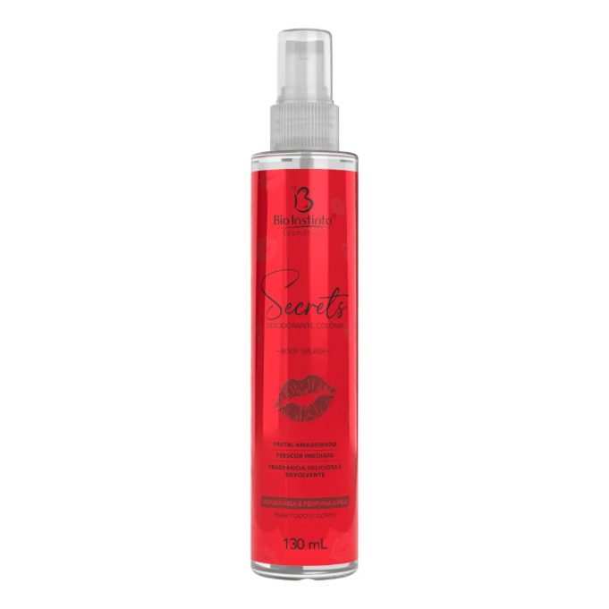 BODY SPLASH SECRETS 130 ML BIO INSTINTO– Bio Cosméticos Distribuidora